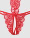 Bow Decor Cutout Backless Crotchless Lace Crotchless Teddy – AvocadoMall